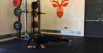 Plank Plate Slides, Resistance Exercises