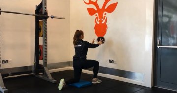 Repeated Med Ball Chest Throw, Power, Speed & Agility